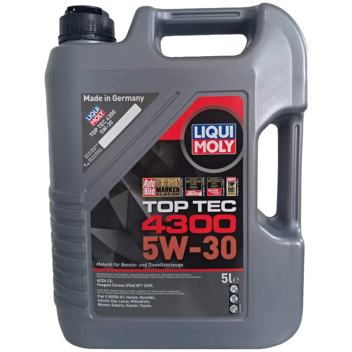 Oleo Liqui Moly TOP TEC 4300 5W30 5L