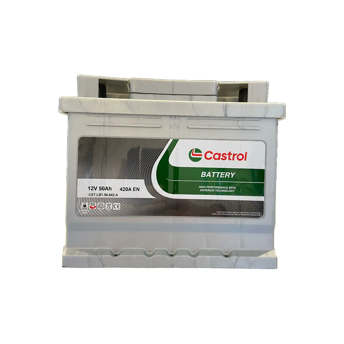 Bateria Castrol 12V/50Ah 420A