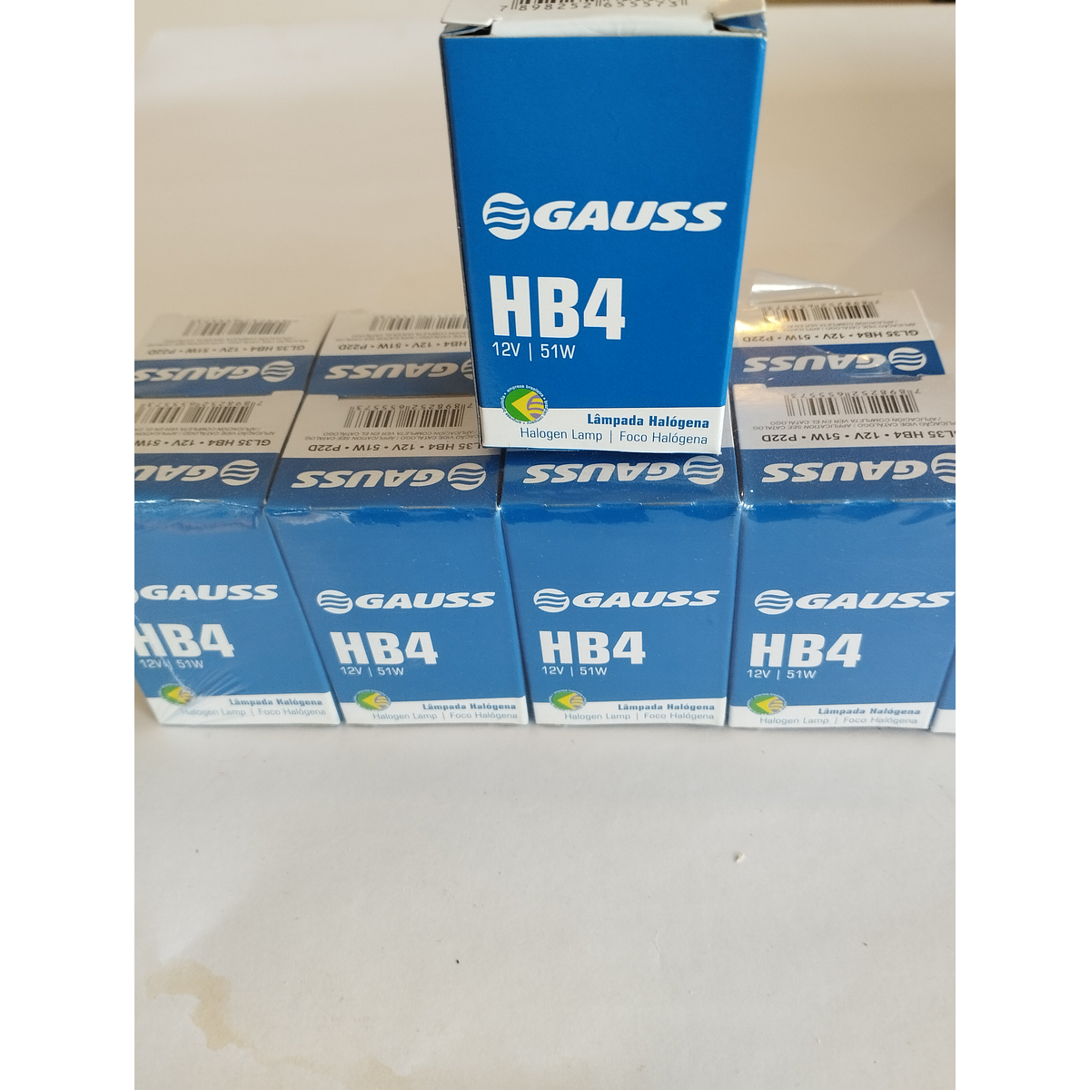 Ampolleta HB4/ 9006 12v, 51 W Marca GAUSS