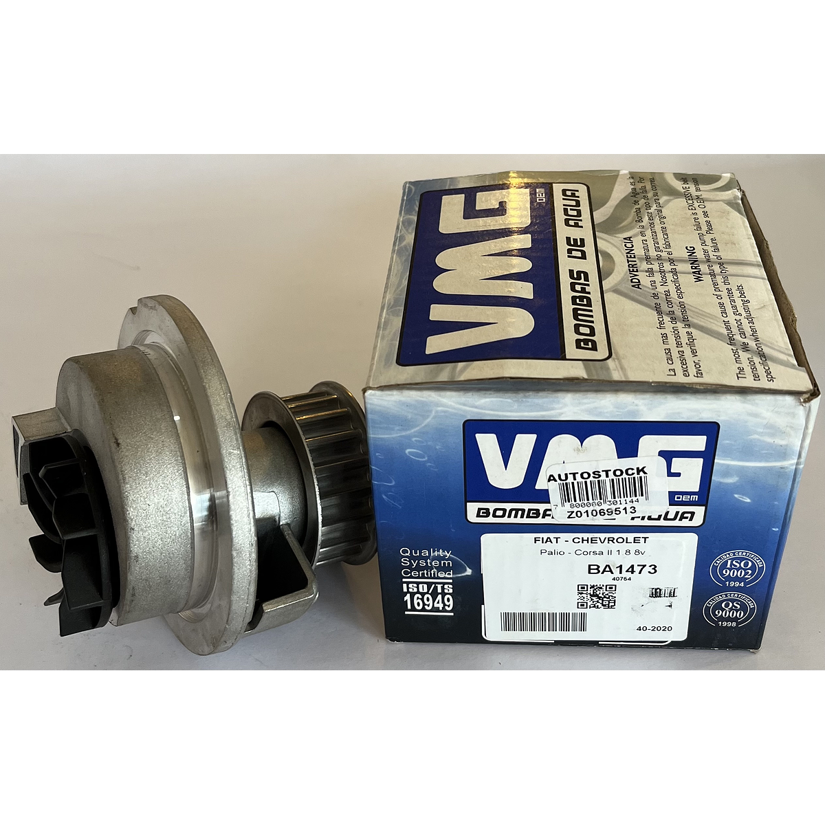 Bomba De Agua sirve para Chevrolet/ Fiat (Ver Descripciòn)