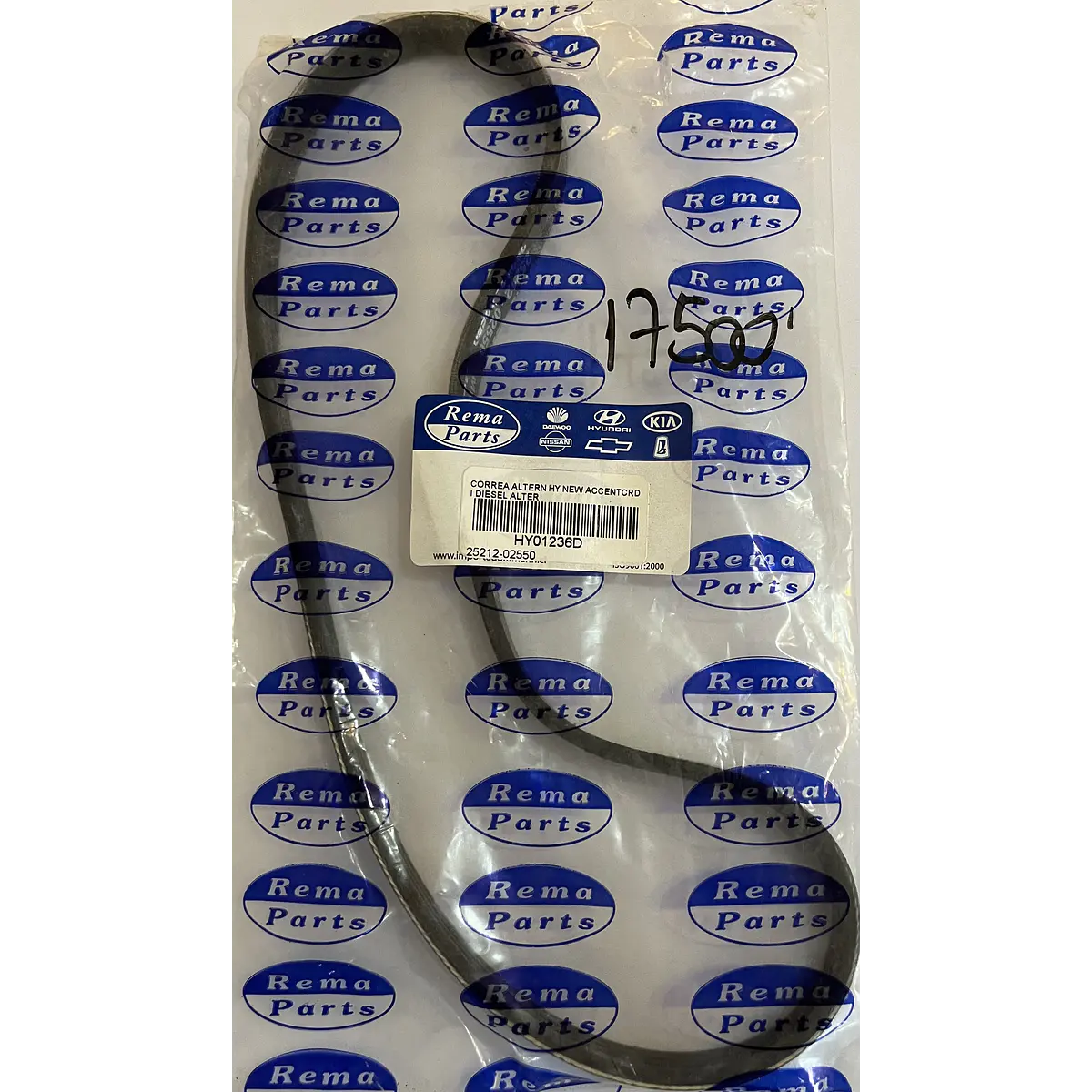 Correa Alternador 4PK 780 sirve para Hyundai New Accent CRD