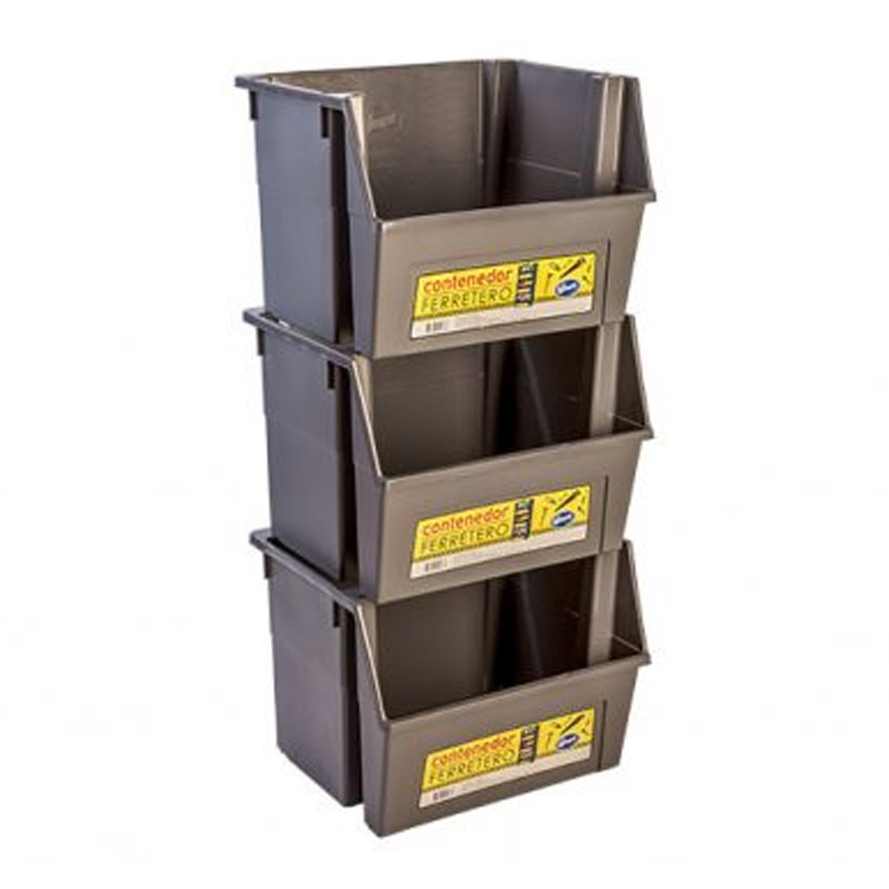 Contenedor Wenco Multiuso 40x44x34 cm Azul