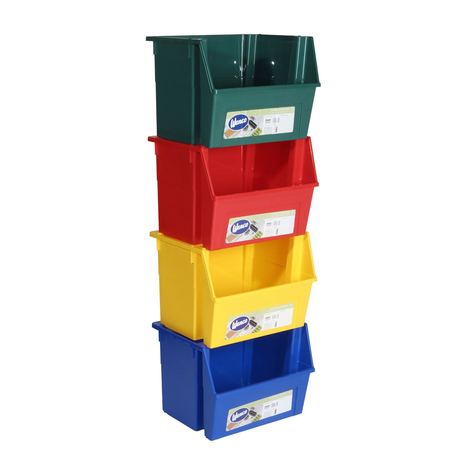 Contenedor Wenco Multiuso 40x44x34 cm Azul