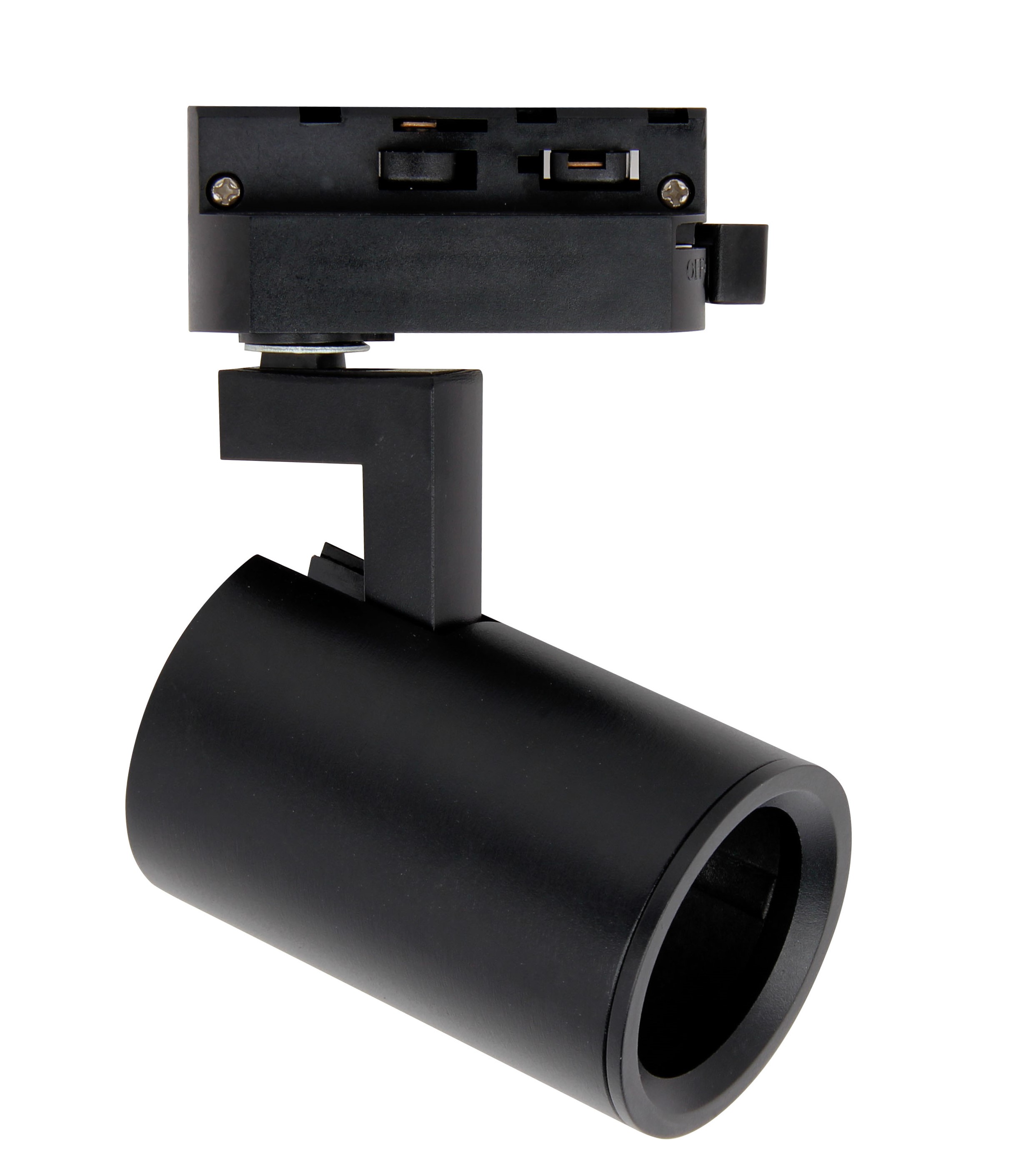 11-2409-07 LUMINARIA A RIEL HÉRCULES GU10 IP20 ACAB. NEGRO