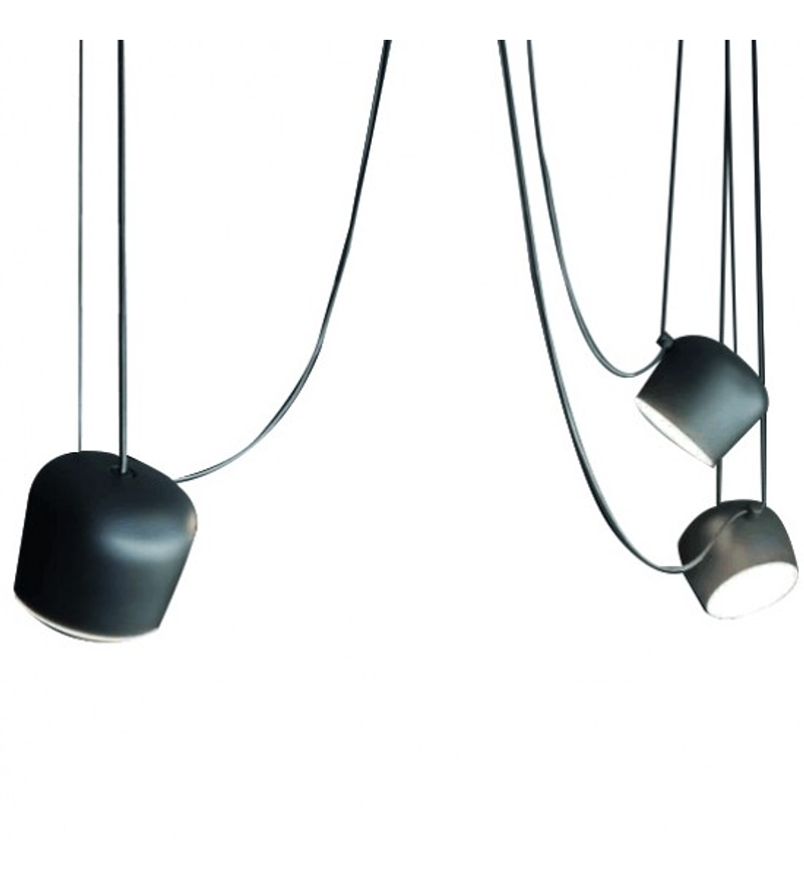 Pendant Marco 3 light Black Q27140-BK