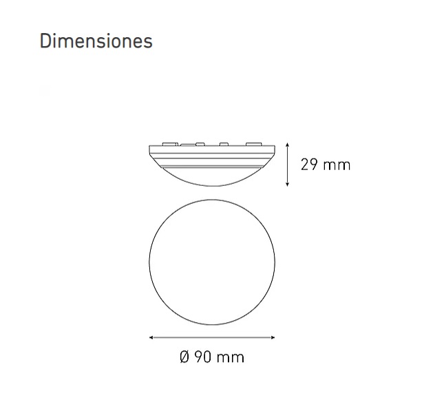 MAGG L5201-130 CEILING LED 100 5W 100-240V 60K BC