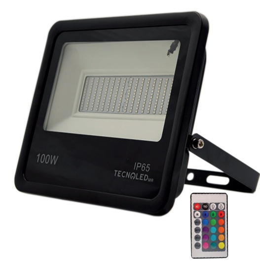 RZH-100W-RG REFLECTOR LED 100W RGB MULTICOLOR 85-305V IP65 C