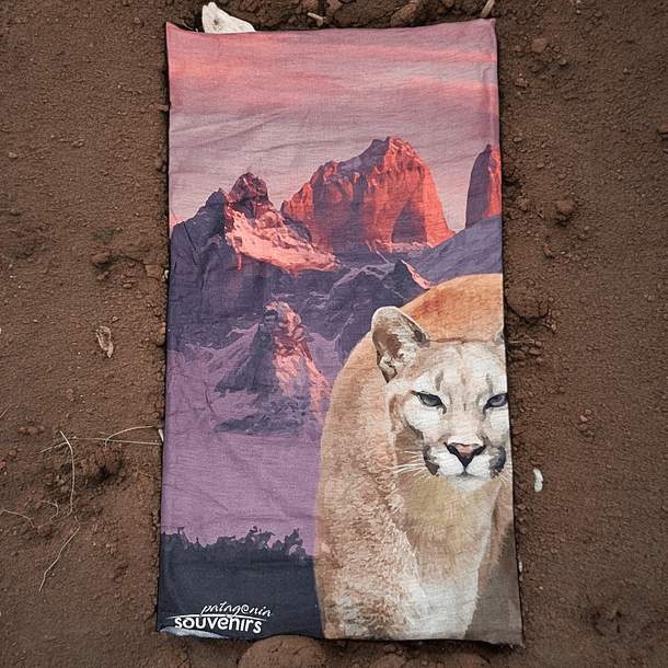 Bandana Puma Torres del Paine Purpura