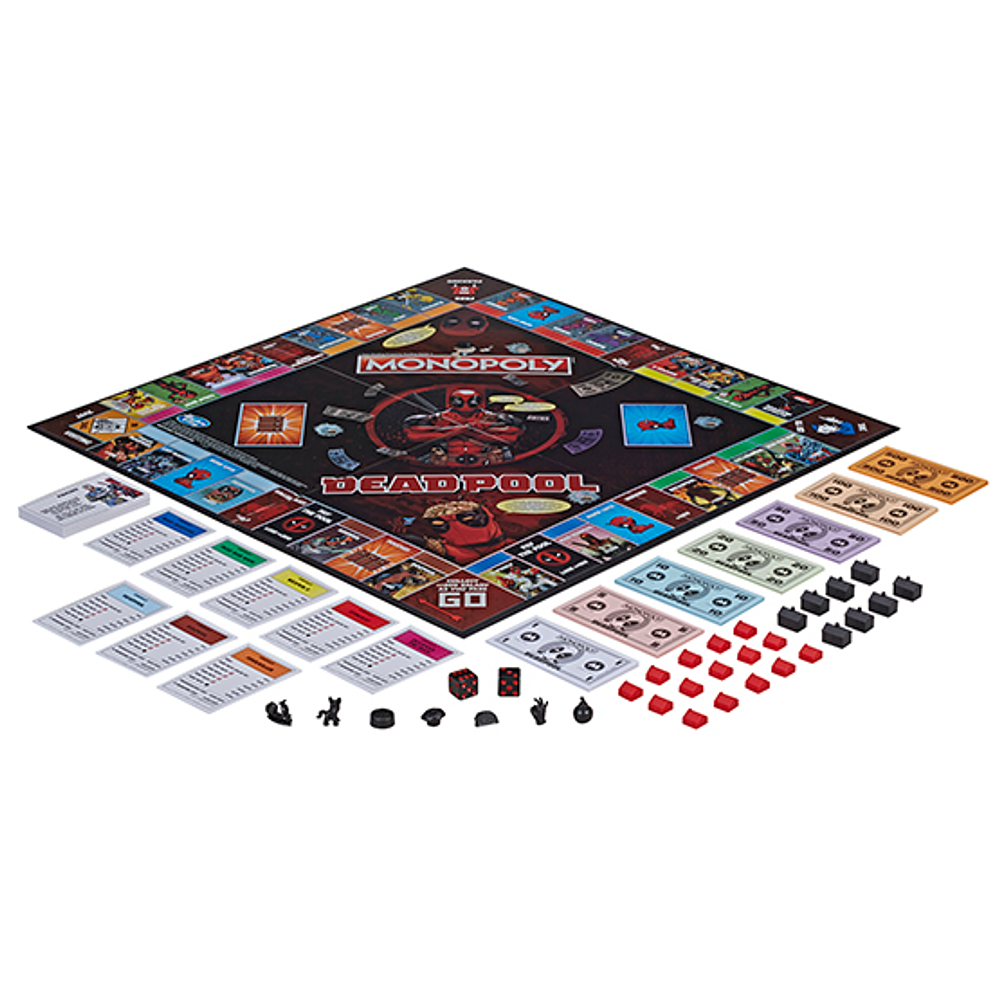 HASBRO Marvel Deadpool Monopoly Game Collectors Edition | falabella.com