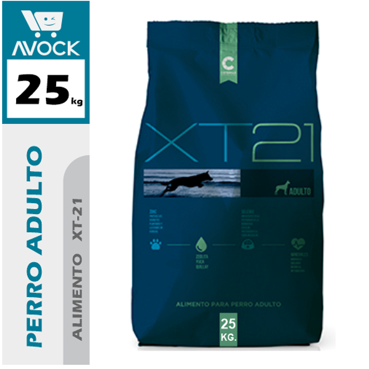 XT-21 ALIMENTO PARA PERRO ADULTO 25 KG | Avock Pet