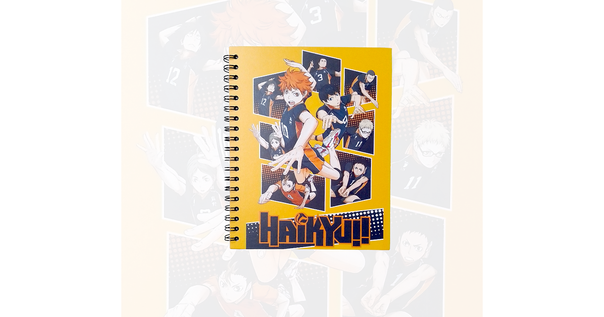 Cuaderno Haikyu