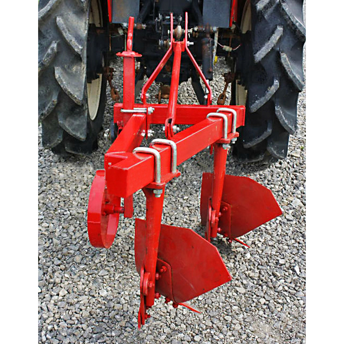 Arado de vertedera 2x20cm levante para tractor agrícola