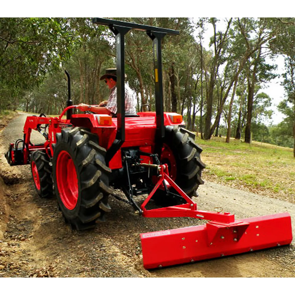Pala trasera para tractor agricola 1.2m