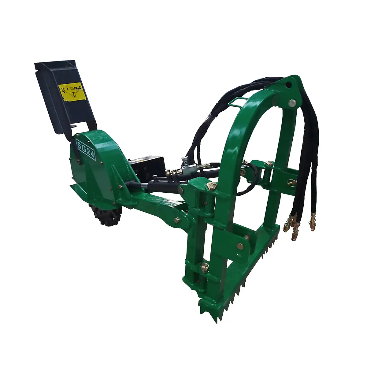 Destroncadora para tractor Agrícola (para sacar tronco y...