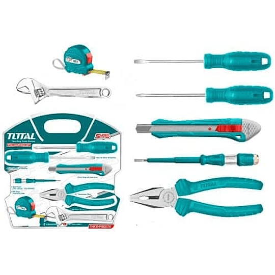 Juego de Herramientas 7 Pzs TOTAL THKTHP90076