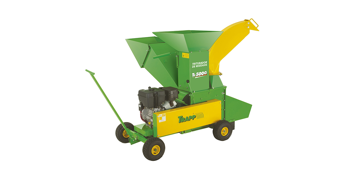 Triturador Fujita 16 HP Gasolina - Ramas hasta 10 cm - Colom