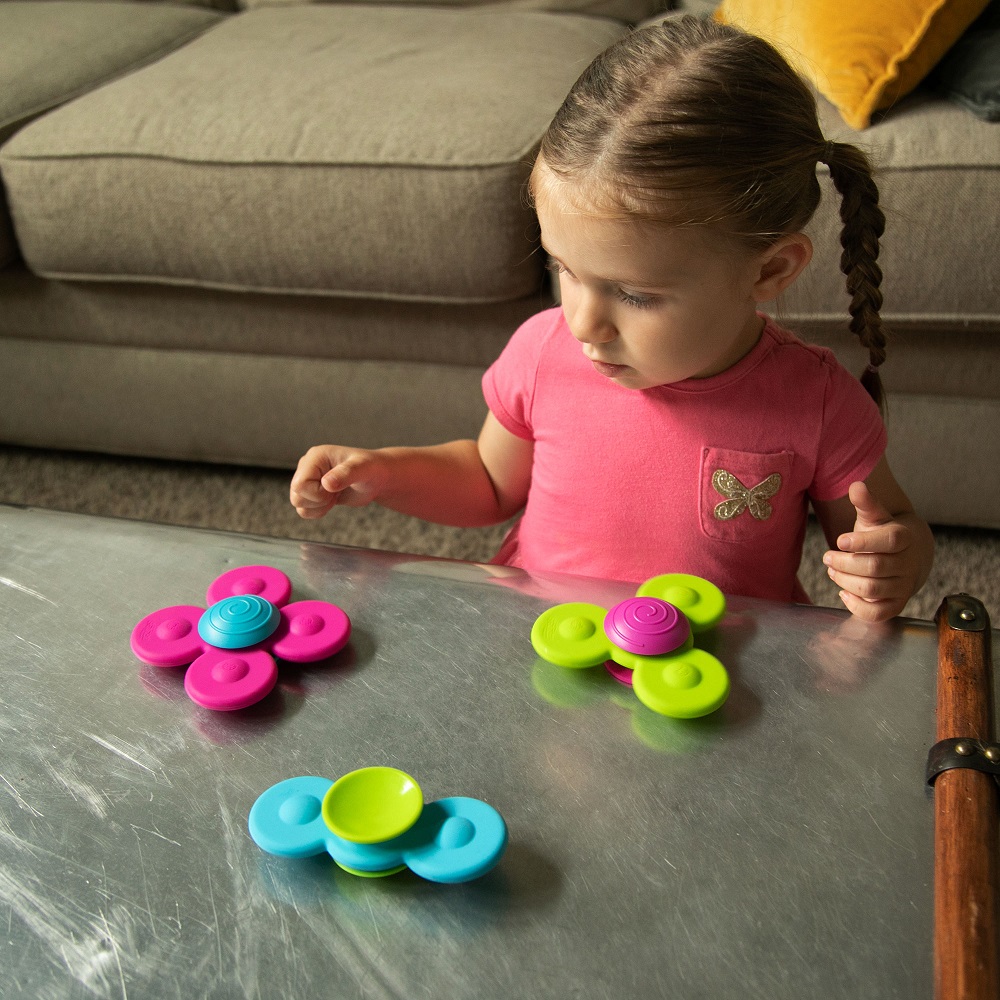 WHIRLY SQUIGZ, SPINNERS PARA BEBES Y NIÑOS