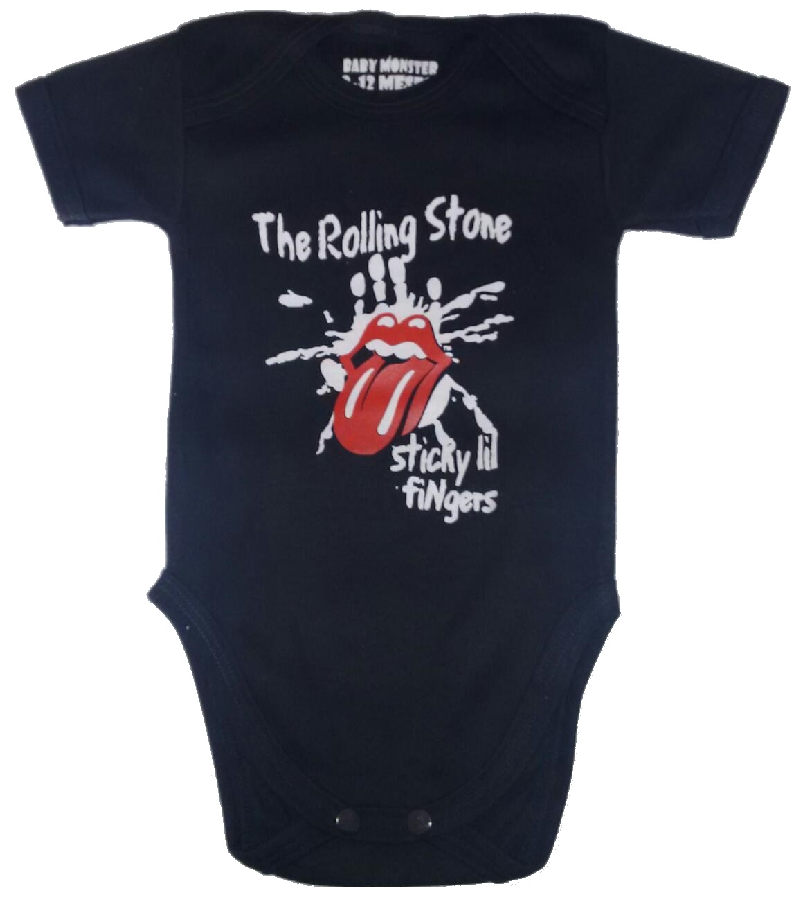 Body Bebé Rolling Stones Hand - ¡Estilo y Espíritu Musical