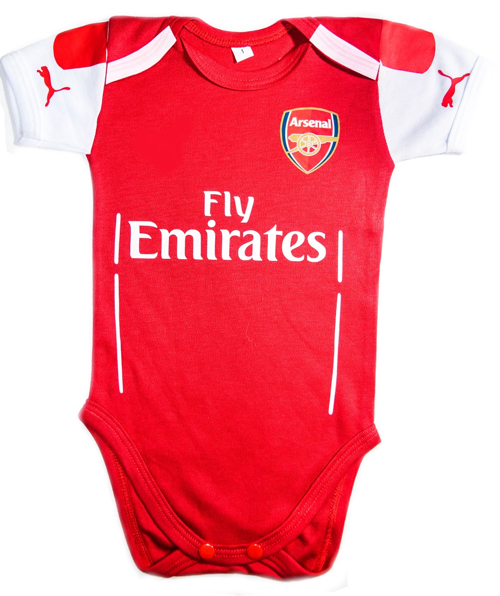 Body Bebé Arsenal - El orgullo de la afición desde temprana