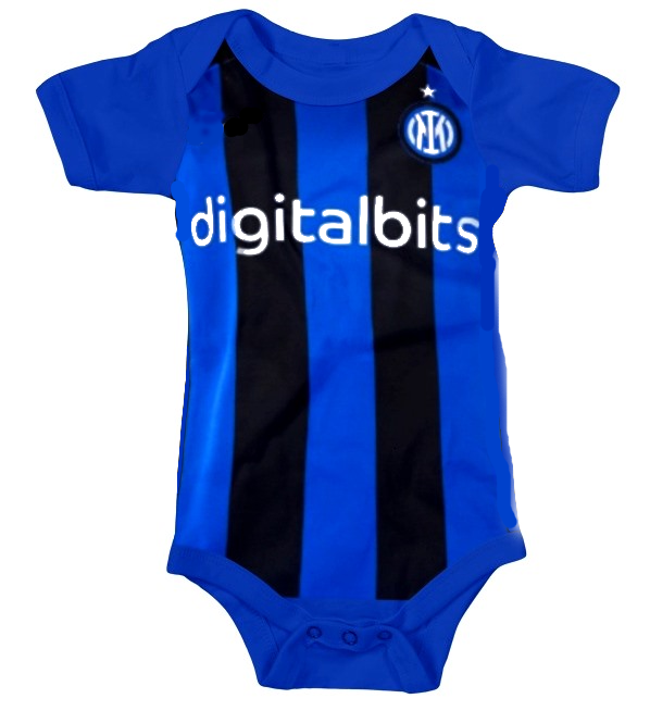 Ropa Bebe body inter de milan UEFA 2023 | Baby Monster
