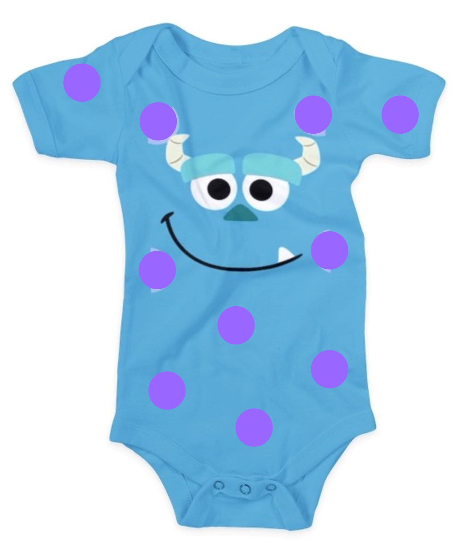 Body Bebé Sullivan Monster Inc | Baby Monster - Diversión