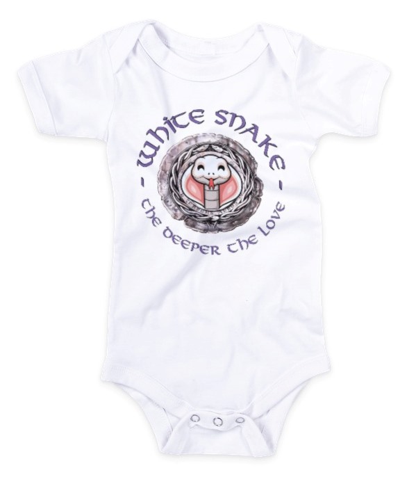 Body Bebé Rock White Snake | Baby Monster