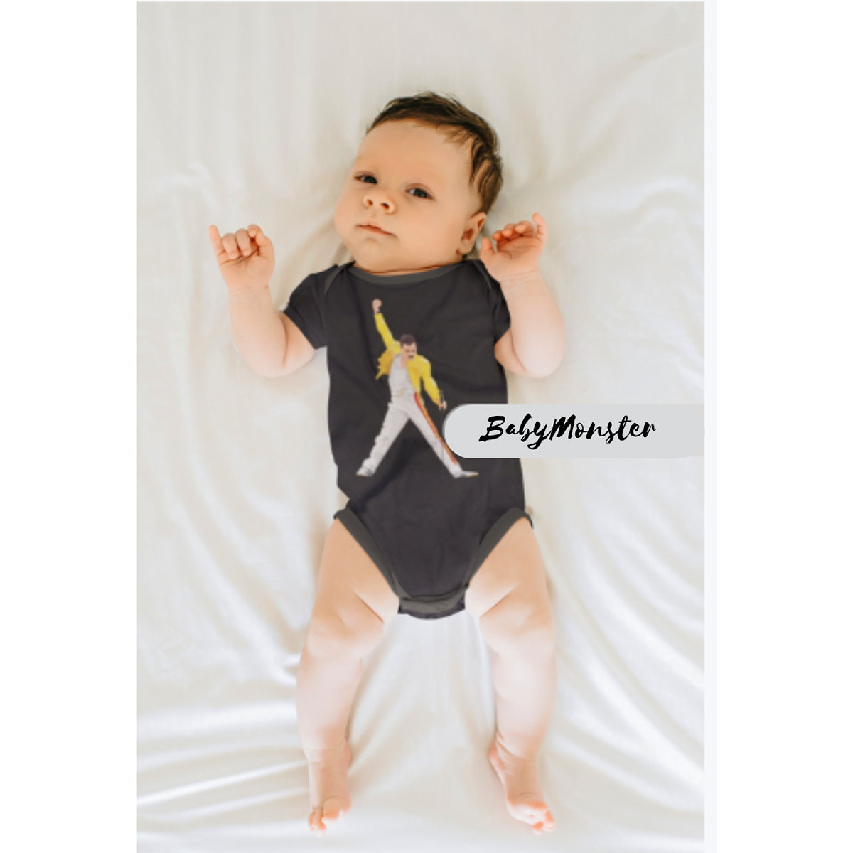 Body Bebé Rock Freddie Mercury | Baby Monster