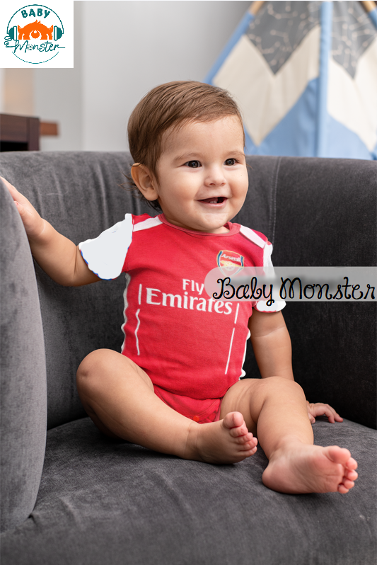 Body Bebé Arsenal - El orgullo de la afición desde temprana
