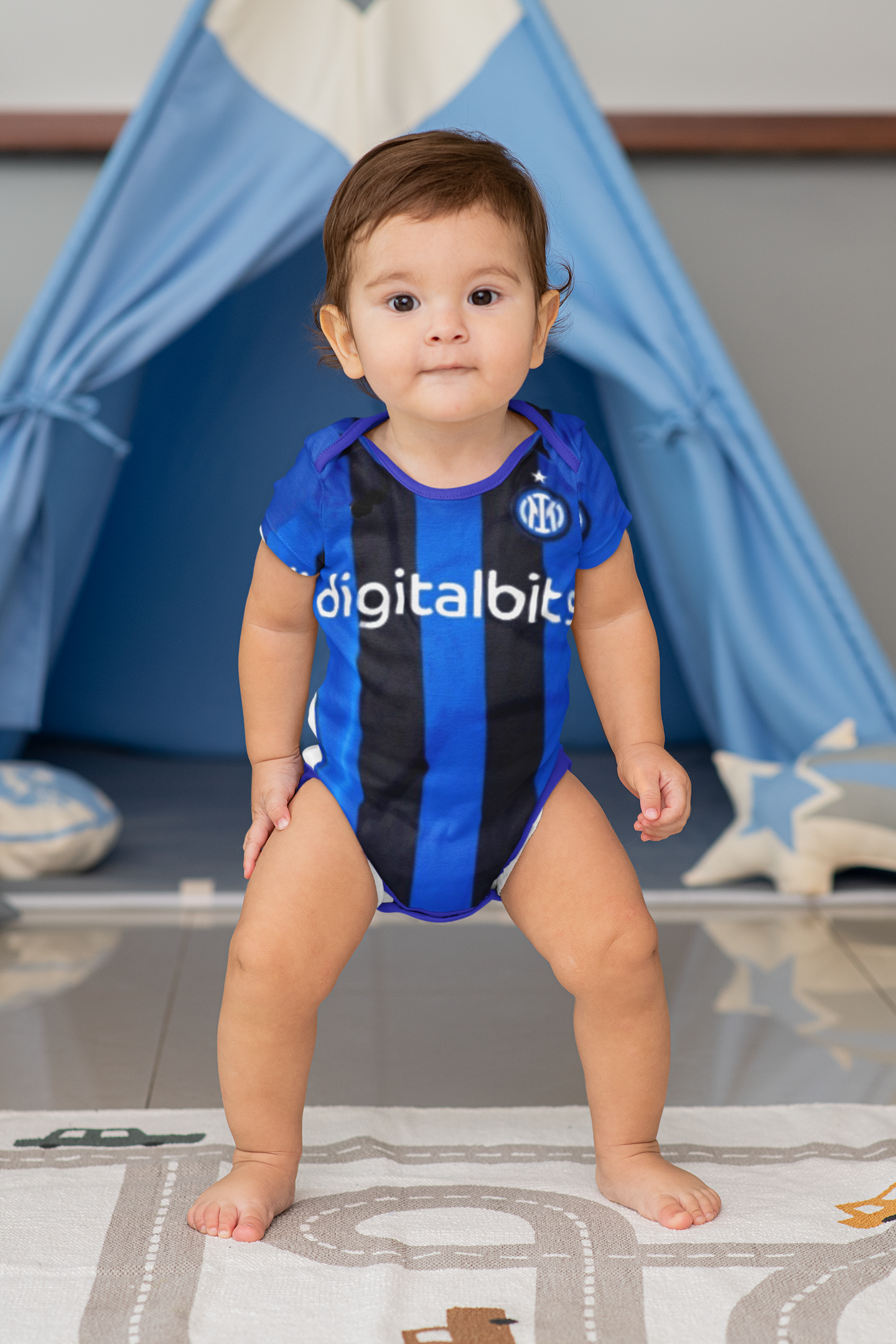 Ropa Bebe body inter de milan UEFA 2023 | Baby Monster