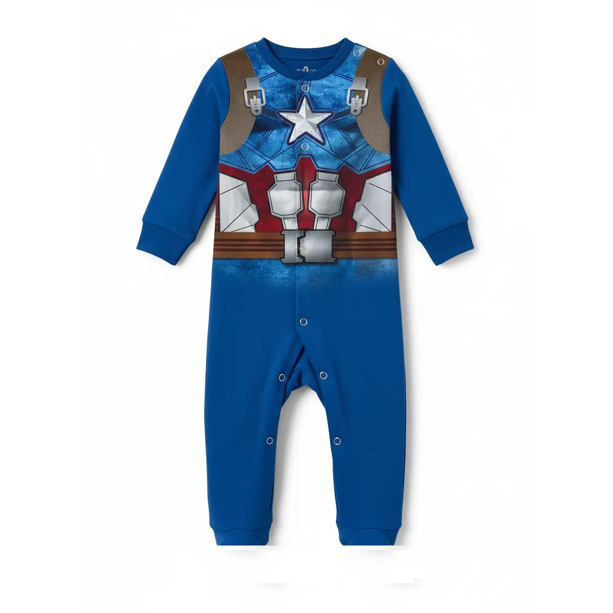 Pijama Capitán América Bebé 2025 | Halloween y Descanso