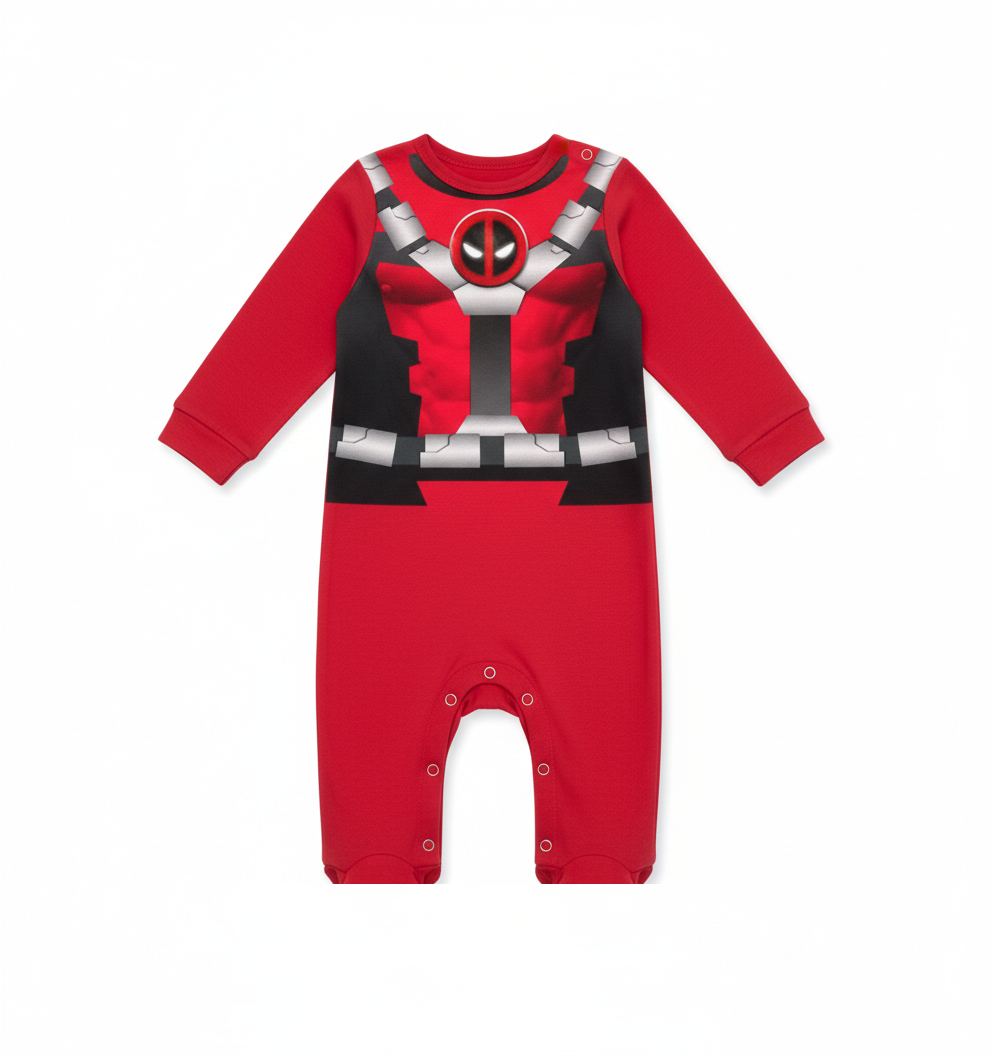 Pijama Deadpool Bebé | Halloween 2025 Divertido