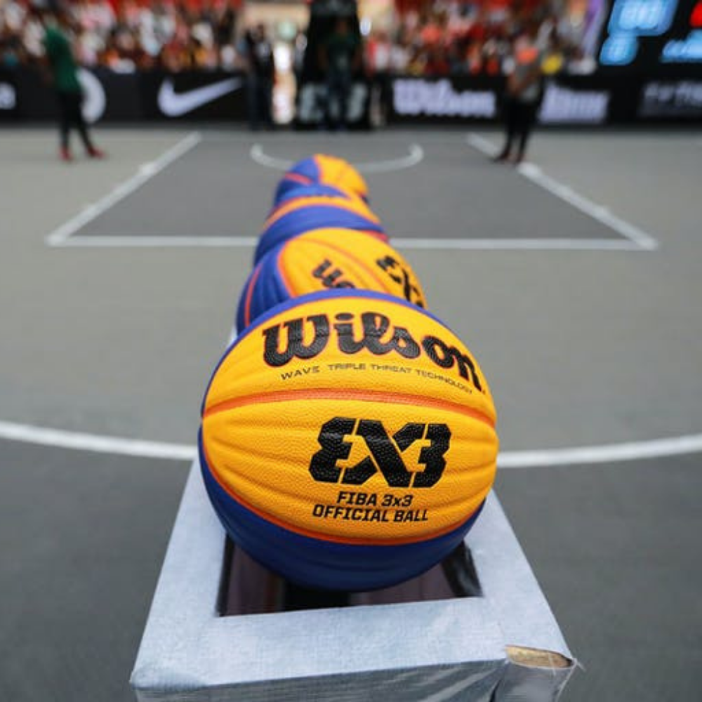 Balón Basketball Wilson FIBA 3x3 Game Pelota Tamaño 6