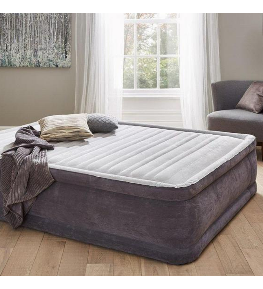 Colchón Inflable Eléctrico Intex 2 Plazas 152x203x46 Cm C...