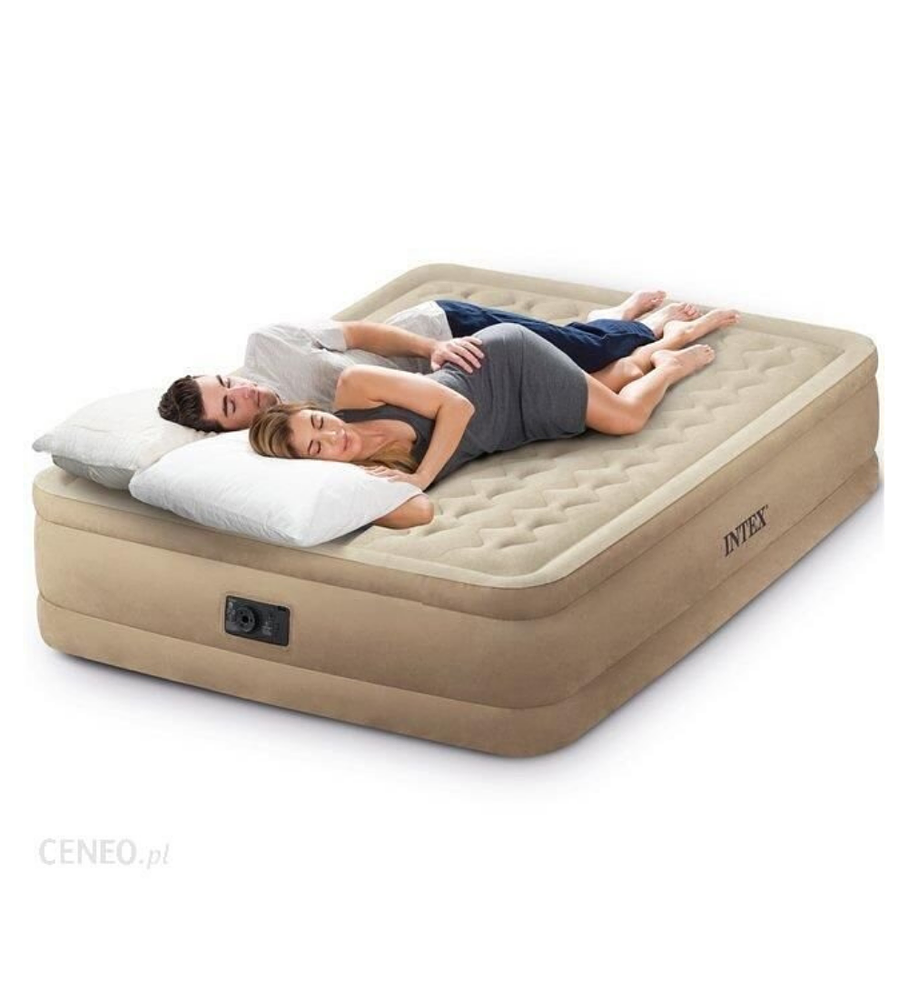 Colchón Inflable Eléctrico Intex 2 Plazas 152x203x46 Cm U...