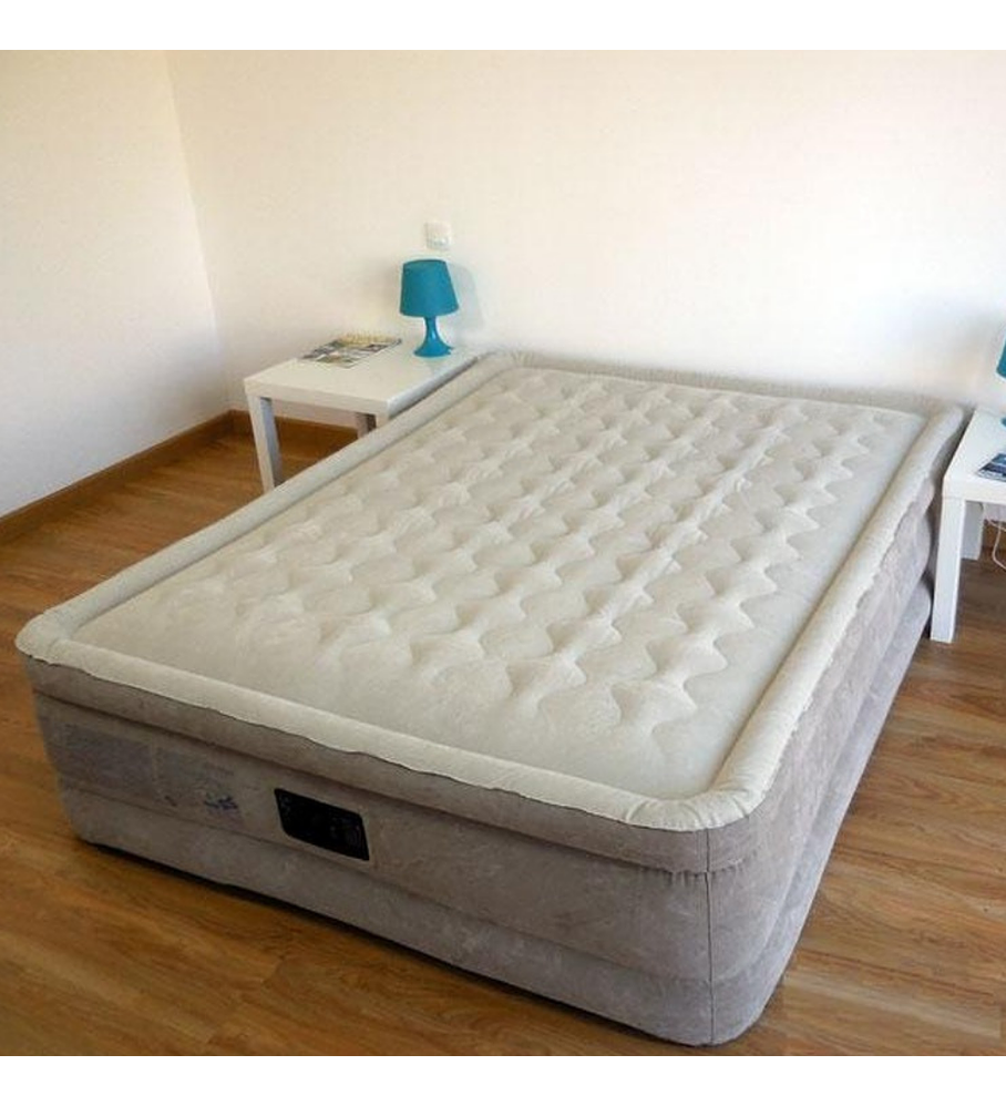 Colchón Inflable Eléctrico Intex 2 Plazas 152x203x46 Cm U...