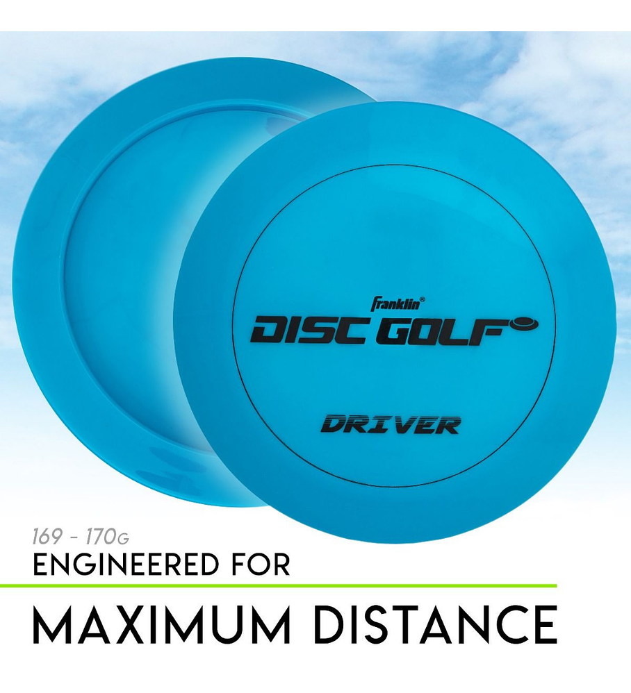 Discos de Lanzamiento Franklin Sports Disc Golf Set 3 Discos