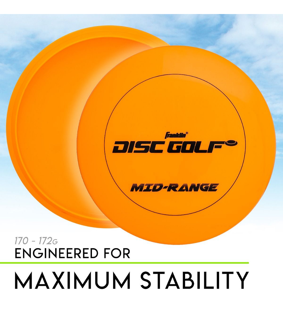 Discos de Lanzamiento Franklin Sports Disc Golf Set 3 Discos