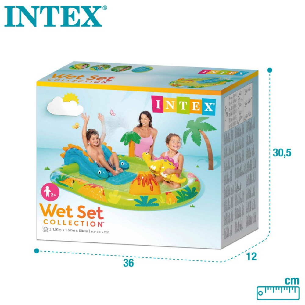 Centro de Actividad Inflable Intex Little Dino