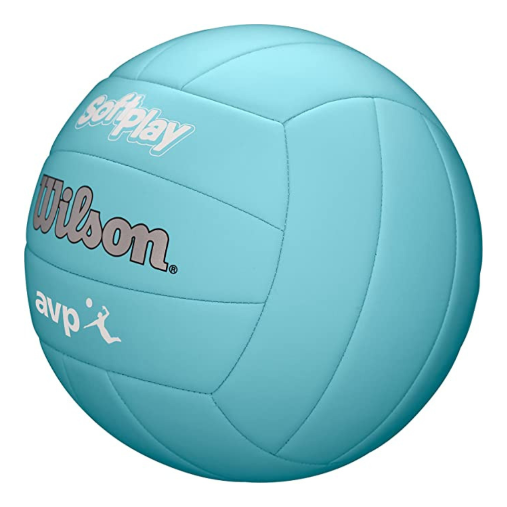 Balón Volleyball Wilson Soft Play AVP Tamaño 5 Azul