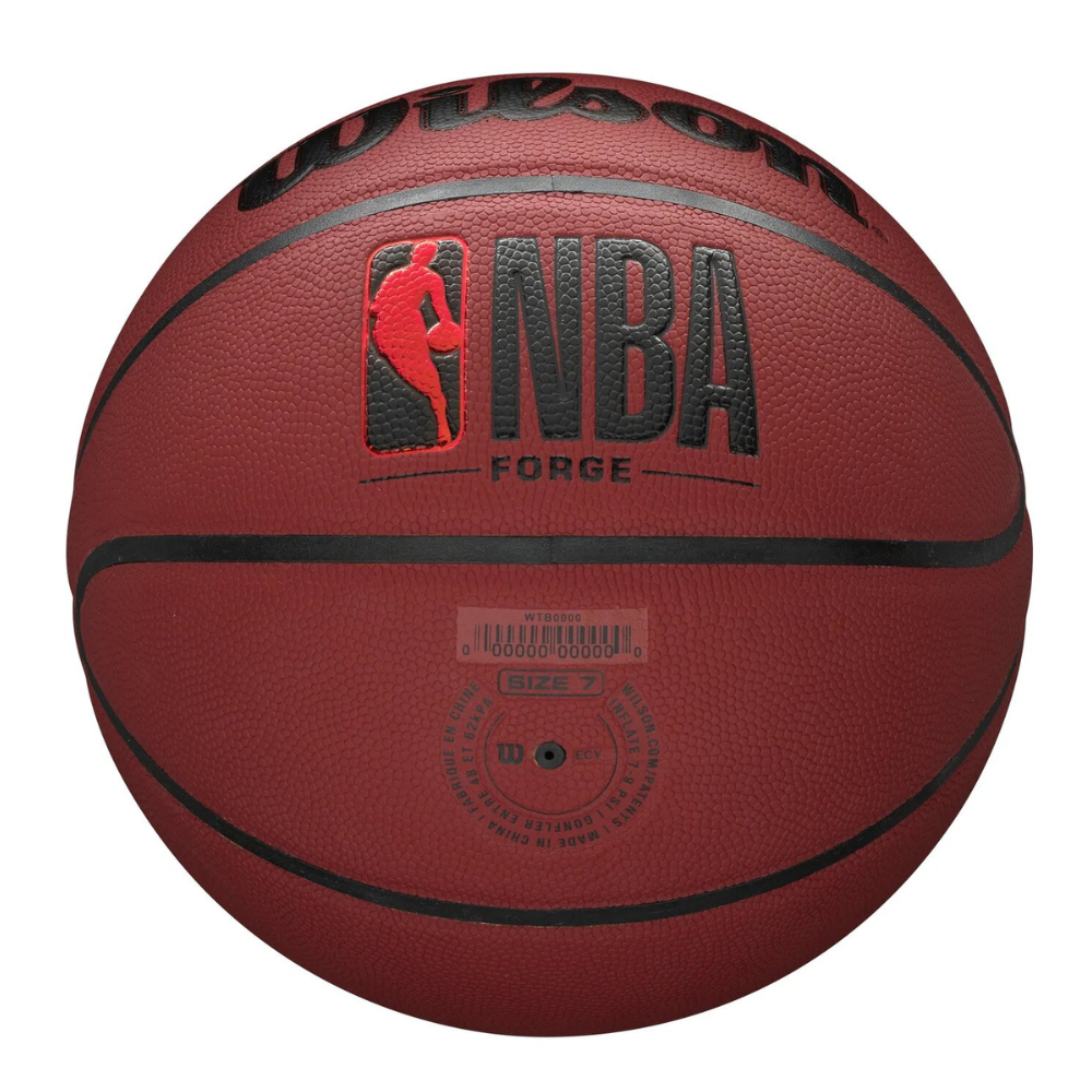 Balón Basketball Wilson NBA Forge Tamaño 7 Crimson