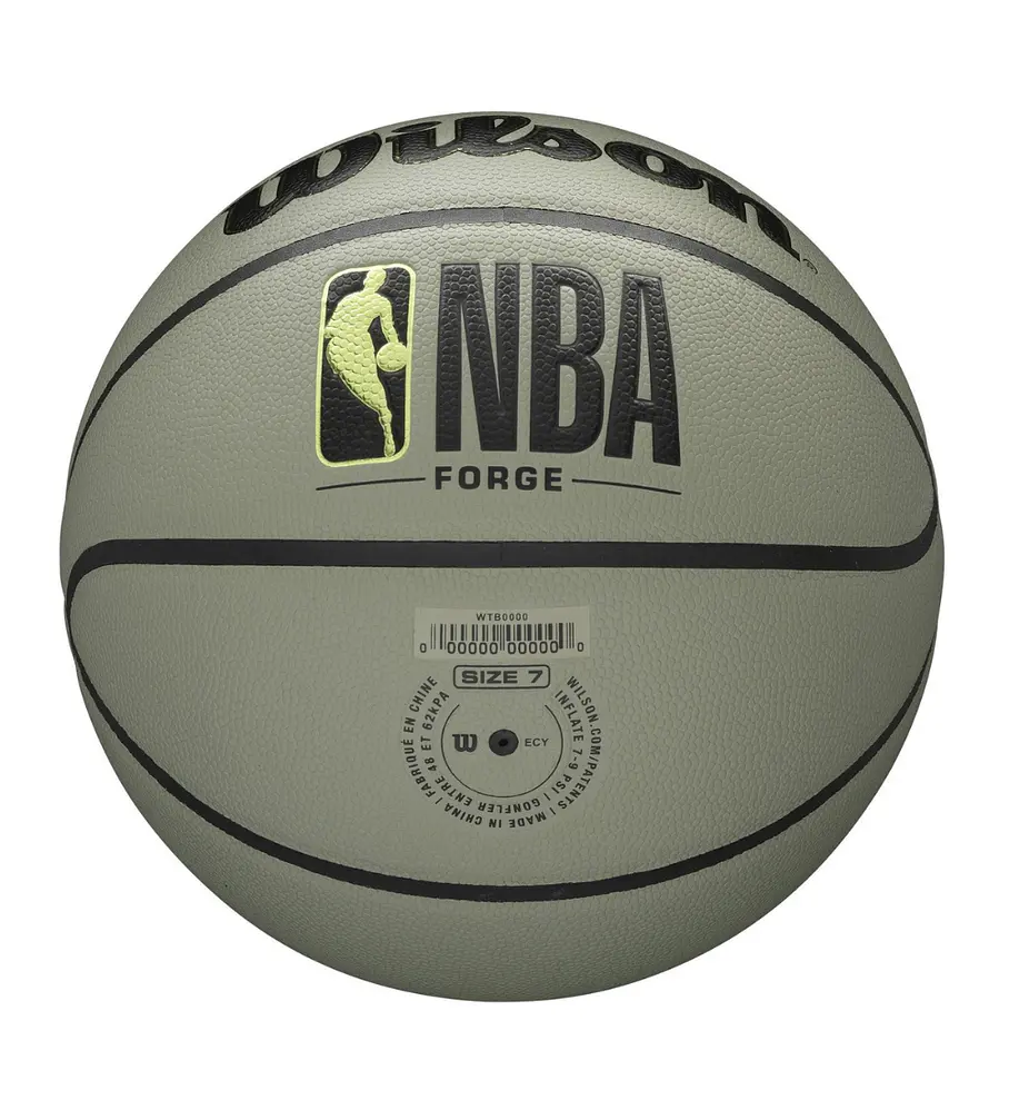 Balón Basketball Wilson NBA Forge Tamaño 7 Khaki