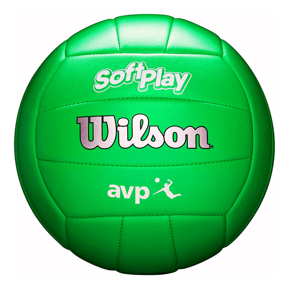 Balón Volleyball Wilson Soft Play AVP Tamaño 5 Verde