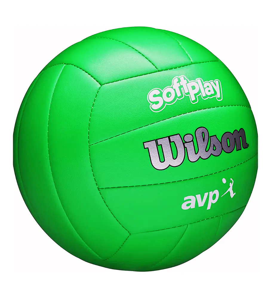 Balón Volleyball Wilson Soft Play AVP Tamaño 5 Verde