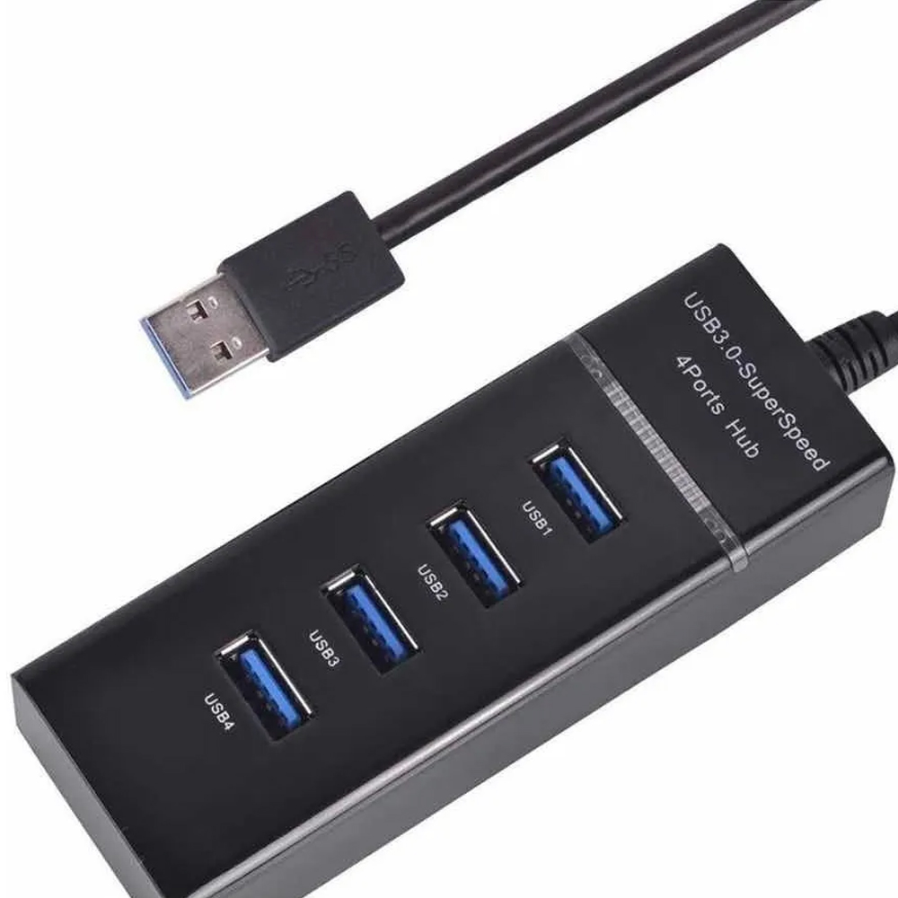 Adaptador Extensor Hub Usb 3.0 4 En 1 | Banana Tienda / Carcasas y ...