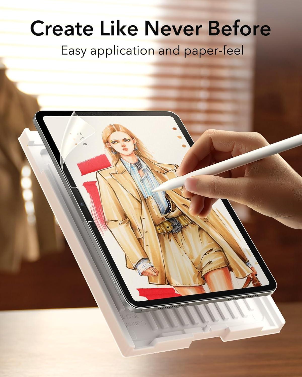 Lámina Paperfeel ESR Para iPad Sensación Papel 2 UN | Banana Tienda