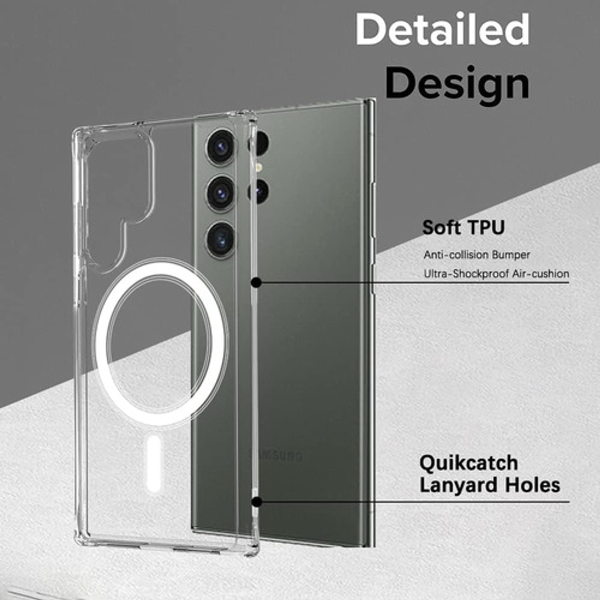 Carcasa Magsafe Para S25 Ultra Anti Golpes | Banana Tienda