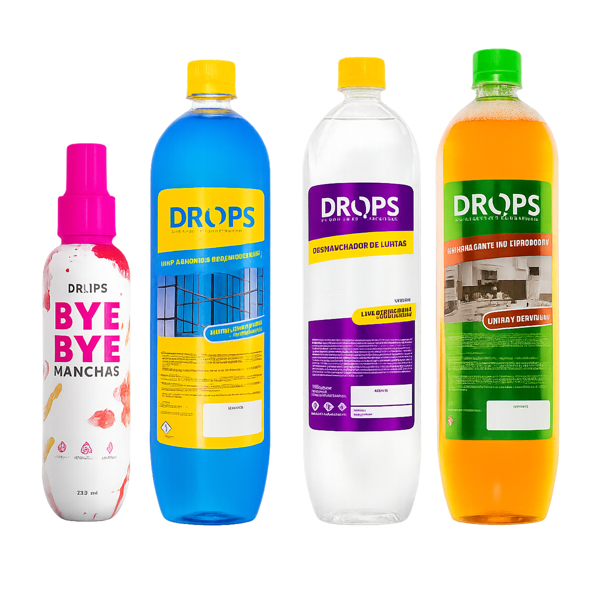 Kit De Limpiadores Drops X4