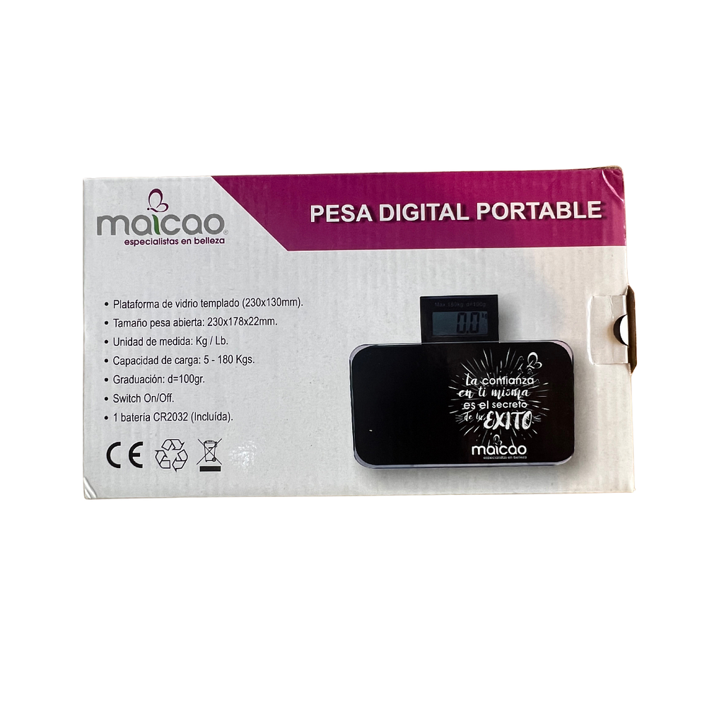 Pesa Digital Portable Max. 180 kg