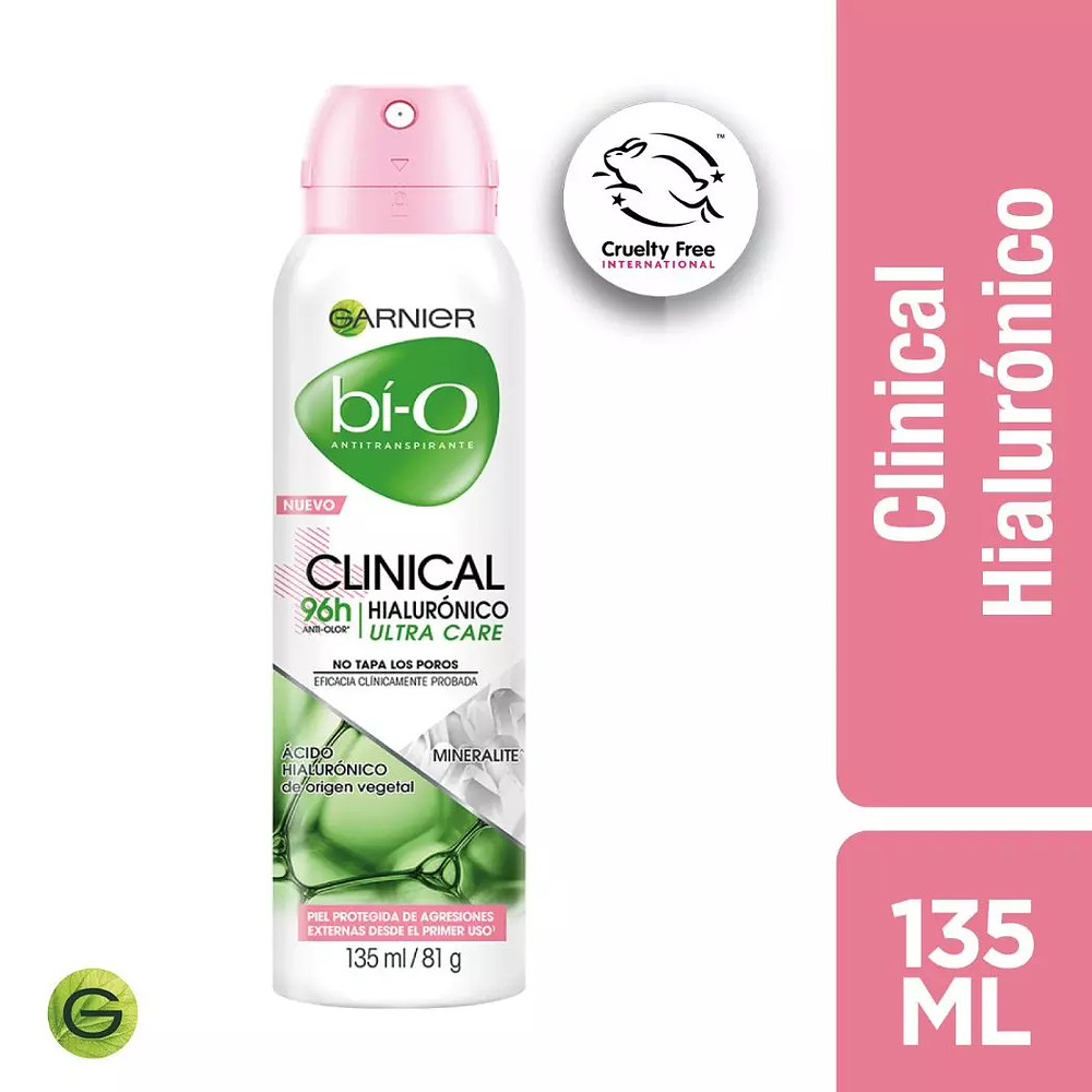 Antitranspirante Bí-o Wmn Spray - GARNIER CLARIFY ACLARA ...
