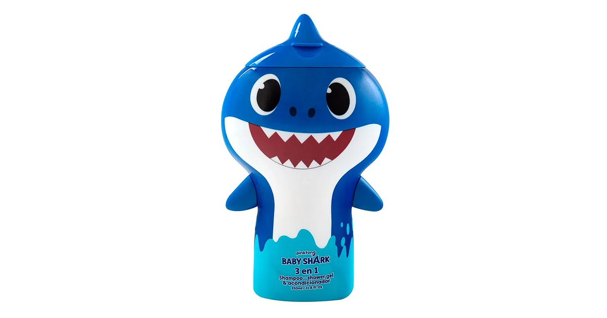 Shampoo Baby Shark 350ml 3 en 1